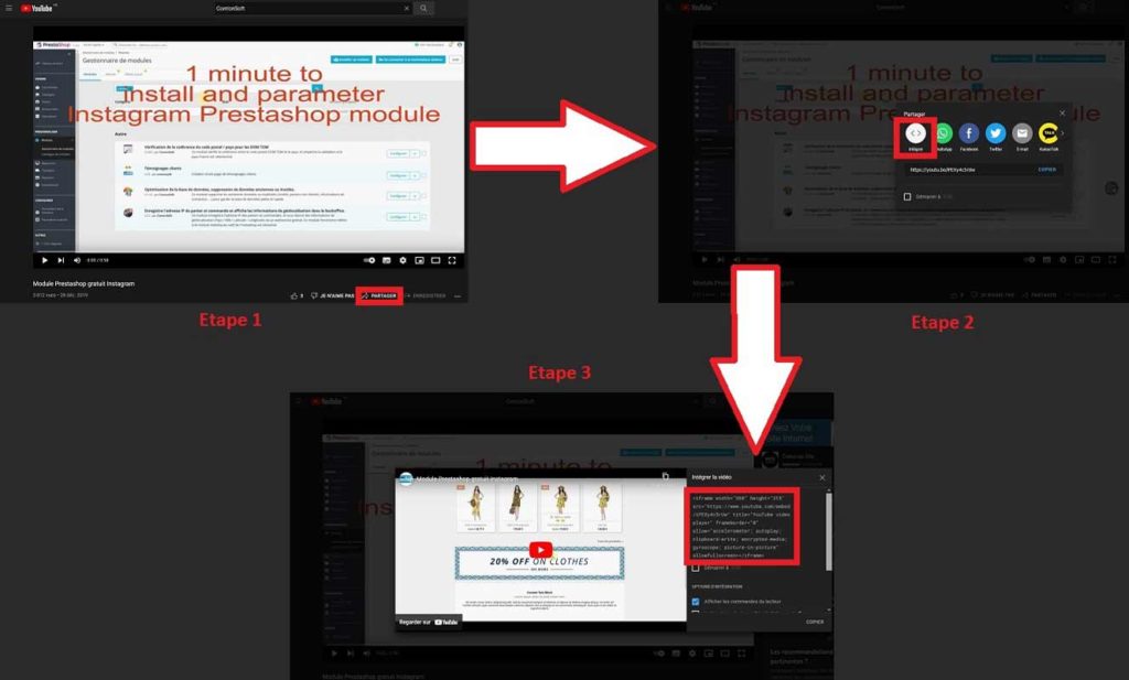 Comment ajouter une vidéo à une fiche produit Prestashop